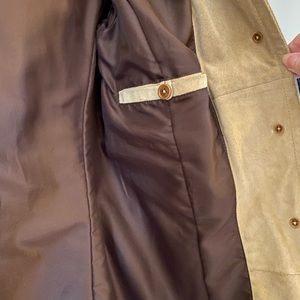 Coach | Jackets & Coats | Coach Tan Suede Jacket Xs | Poshmark
